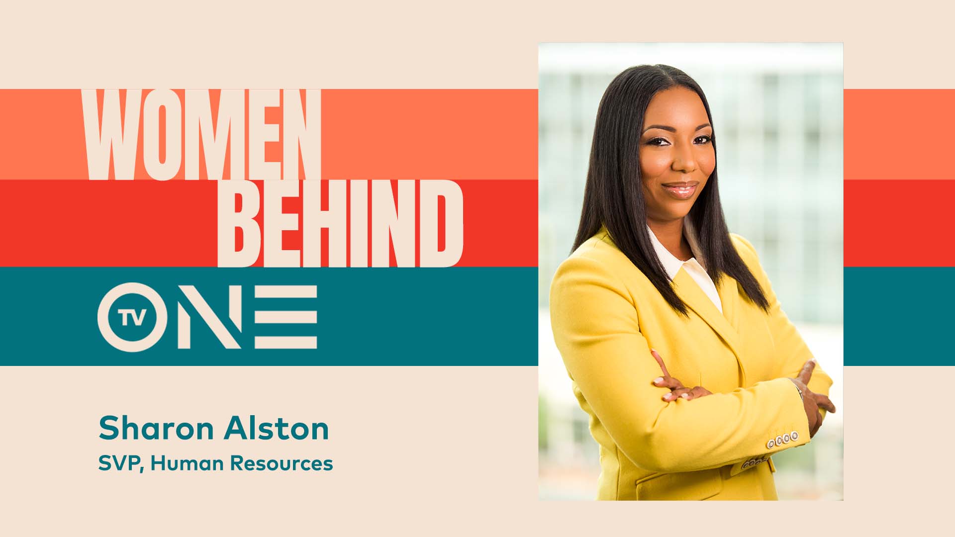 Women Behind TV One 2023 | Sharon Alston - TV One