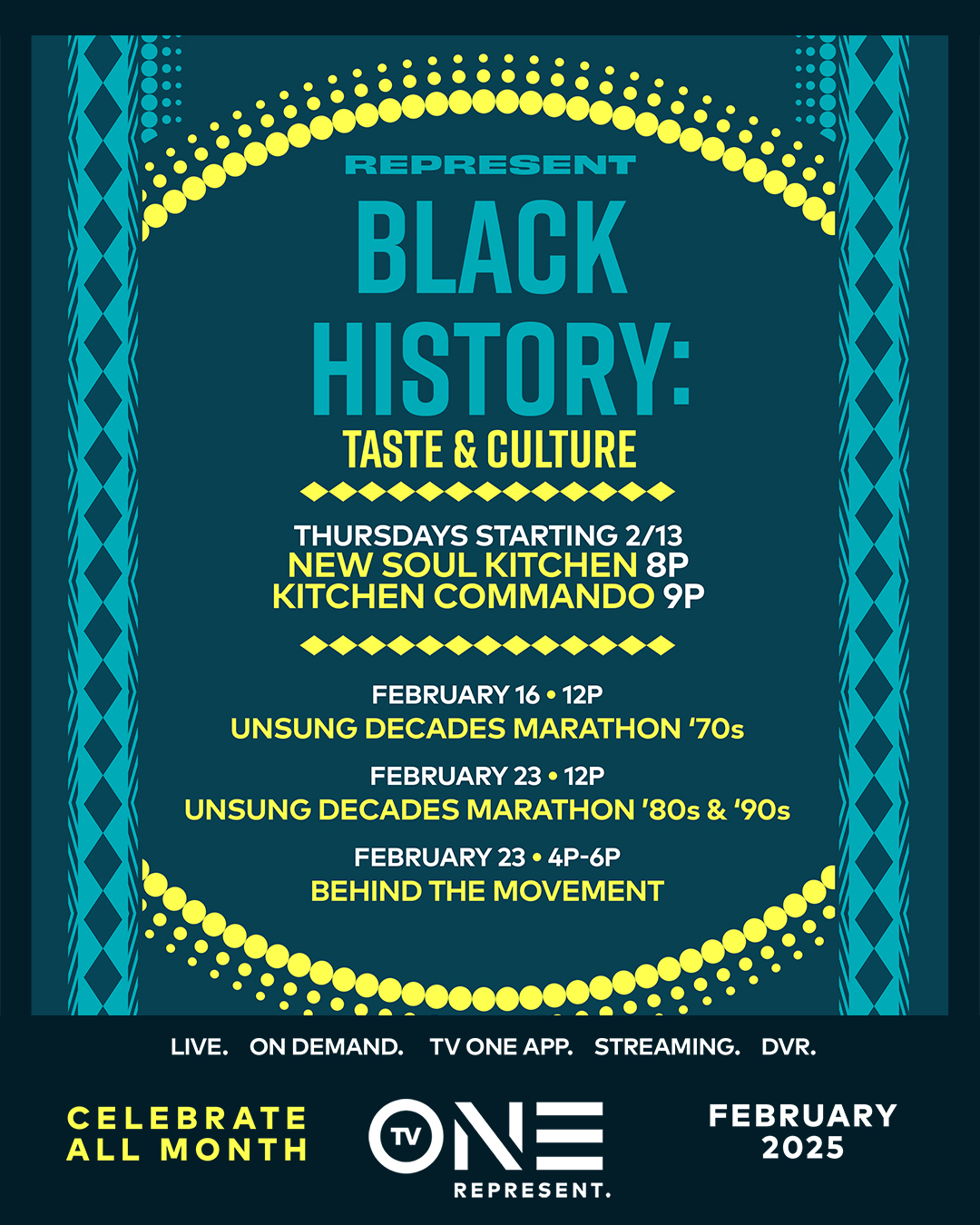 Black History Month - TV One