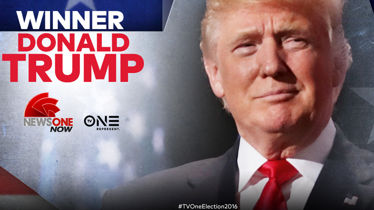 SHOCKER! Donald Trump Wins the Presidency - TV One