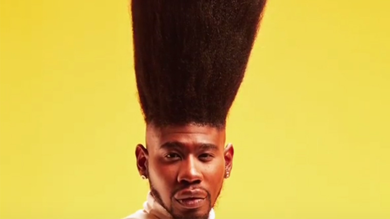 Benny Harlem Breaks Guinness World Record For Longest High Top Fade ...