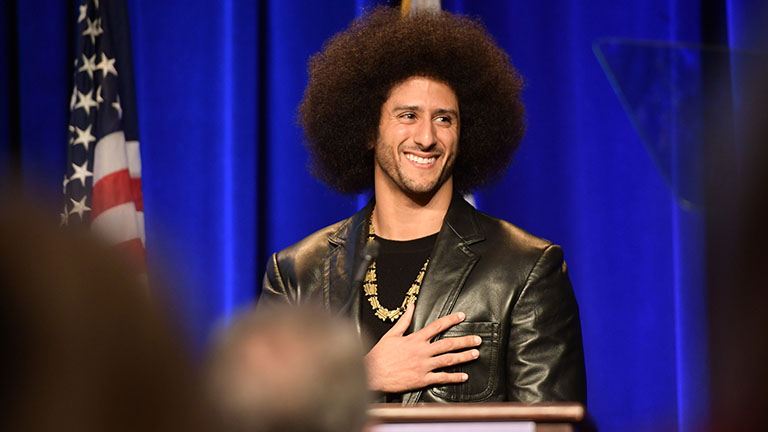 Colin Kaepernick Files Trademark To Copyright His Face & Afro - TV One