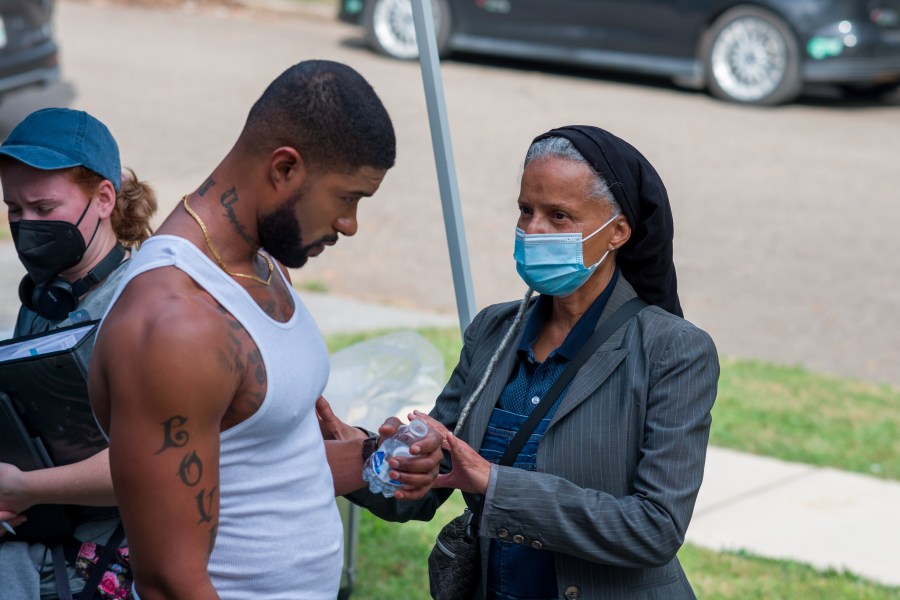 PHOTOS | Behind the Scenes of TV One Original Movie Stranger Next Door